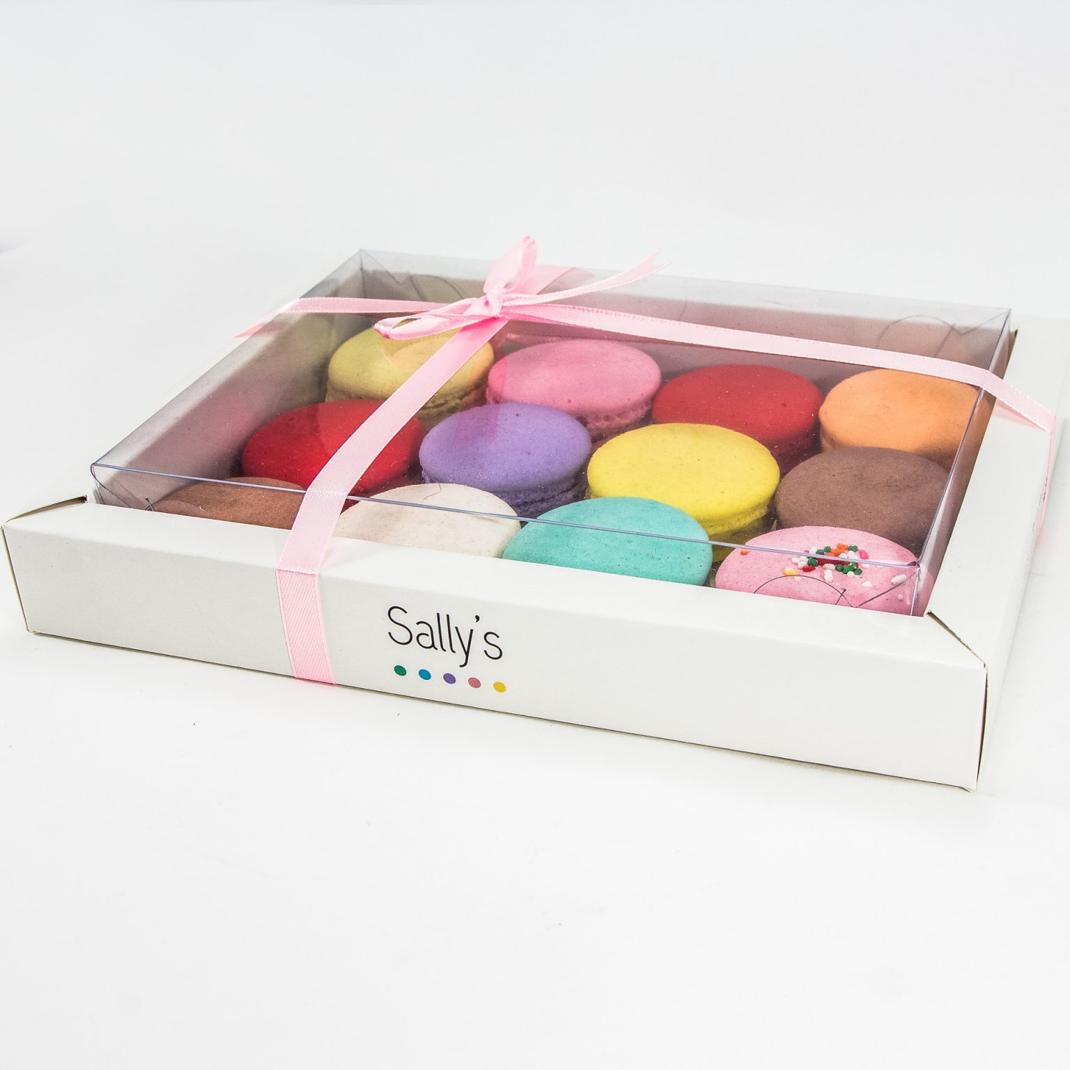 12 Piece Macarons Box – Sallys
