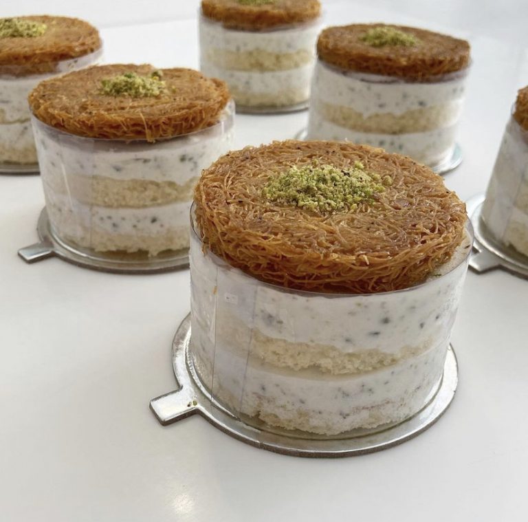 Mini Knafeh ice cream cakes – Sallys